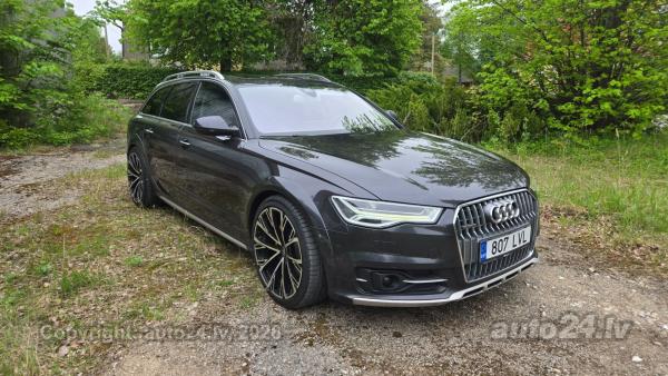 Pelēks Audi A6 Allroad 2015 Tallina, ar dzinēja tilpumu 3.00 L un nobraukumu 378 tūkst. km par 12500 €, foto 3 vietnē AUTOMOTO.COM.LV