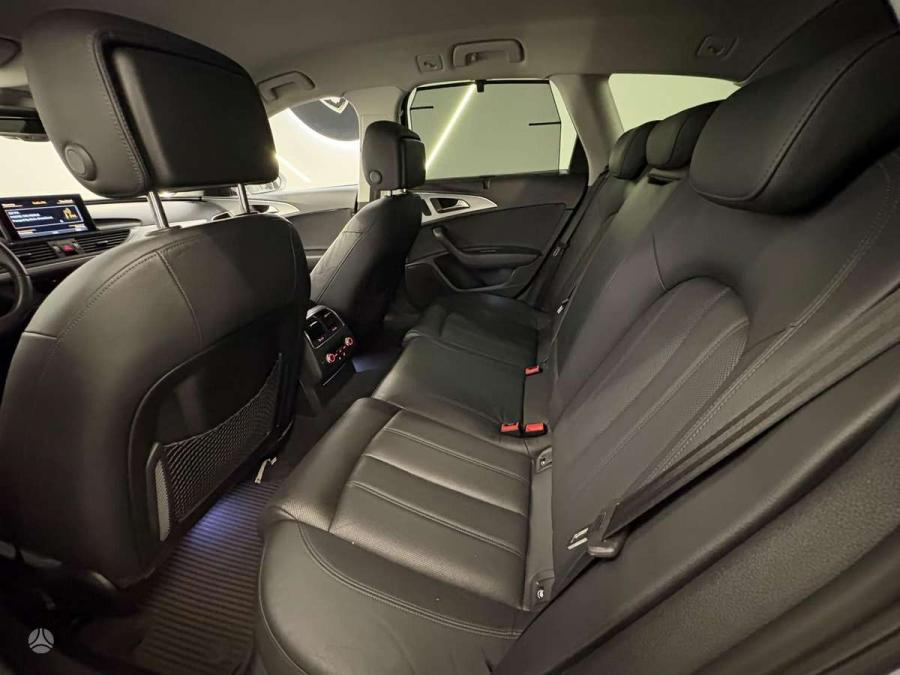 Grey Audi A6 Allroad 2015 in Marijampole, with an engine capacity of 2.97 L and mileage of 264 thousand km for 12950 €, photo 11 on AUTOMOTO.COM.LV
