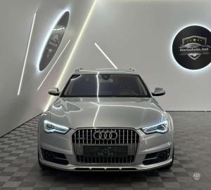 Grey Audi A6 Allroad 2015 in Marijampole, with an engine capacity of 2.97 L and mileage of 264 thousand km for 12950 €, photo 25 on AUTOMOTO.COM.LV