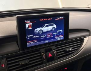 Grey Audi A6 Allroad 2015 in Marijampole, with an engine capacity of 2.97 L and mileage of 264 thousand km for 12950 €, photo 29 on AUTOMOTO.COM.LV