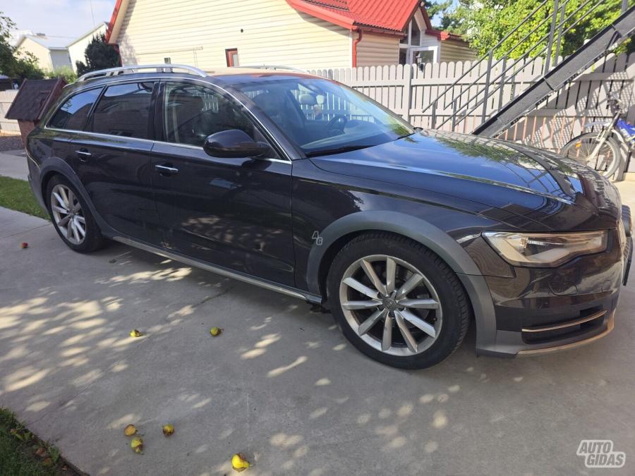 Grey Audi A6 Allroad 2015 in Panevezys, with an engine capacity of 3.00 L and mileage of 313 thousand km for 15000 €, photo 1 on AUTOMOTO.COM.LV