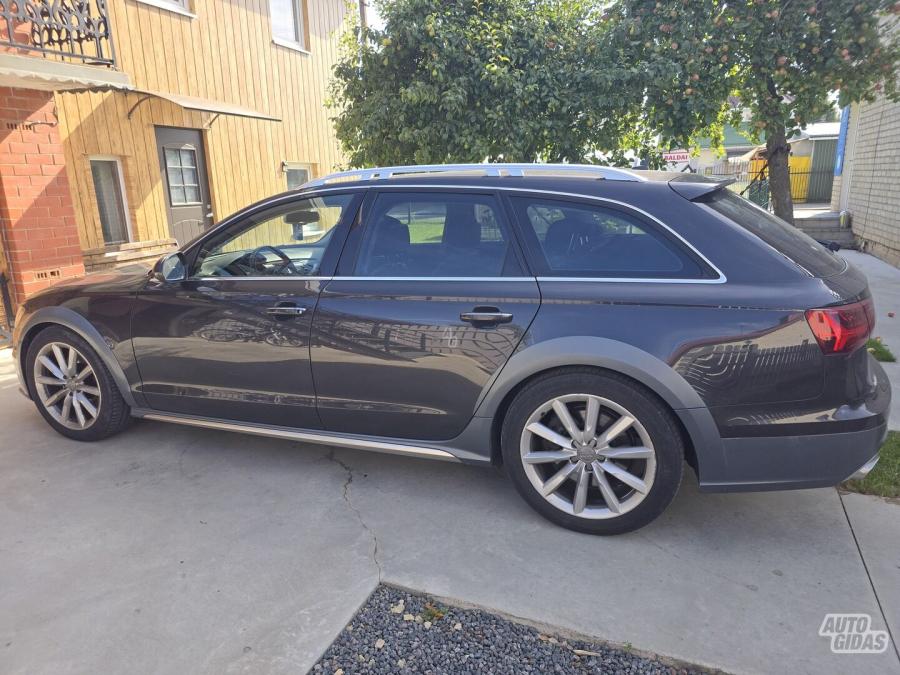 Grey Audi A6 Allroad 2015 in Panevezys, with an engine capacity of 3.00 L and mileage of 313 thousand km for 15000 €, photo 3 on AUTOMOTO.COM.LV