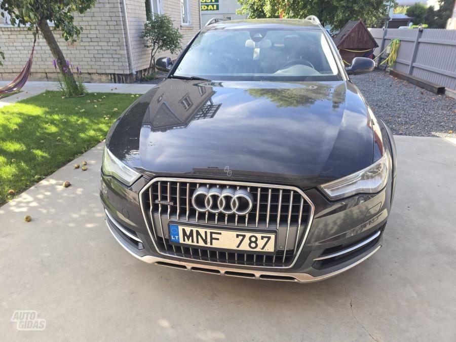 Grey Audi A6 Allroad 2015 in Panevezys, with an engine capacity of 3.00 L and mileage of 313 thousand km for 15000 €, photo 6 on AUTOMOTO.COM.LV