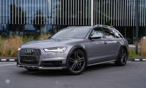 Pelēks Audi A6 Allroad 2015 Marijampole, ar dzinēja tilpumu 2.97 L un nobraukumu 217 tūkst. km par 17350 €, foto  vietnē AUTOMOTO.COM.LV