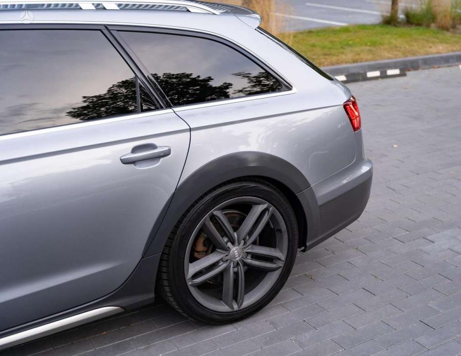 Pelēks Audi A6 Allroad 2015 Marijampole, ar dzinēja tilpumu 2.97 L un nobraukumu 217 tūkst. km par 17350 €, foto 16 vietnē AUTOMOTO.COM.LV