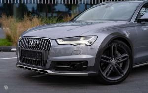 Grey Audi A6 Allroad 2015 in Vilnius, with an engine capacity of 2.97 L and mileage of 217 thousand km for 16999 €, photo 19 on AUTOMOTO.COM.LV