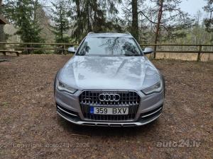 Grey Audi A6 Allroad 2015 in Polva, with an engine capacity of 3.00 L and mileage of 275 thousand km for 13990 €, photo  on AUTOMOTO.COM.LV