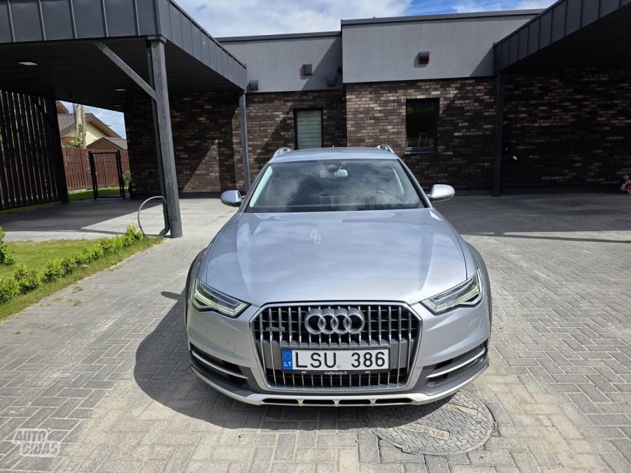 Grey Audi A6 Allroad 2016 in Vilnius, with an engine capacity of 3.00 L and mileage of 225 thousand km for 15600 €, photo 3 on AUTOMOTO.COM.LV