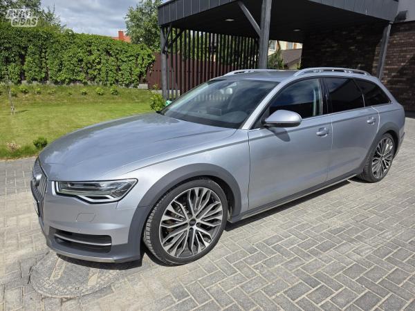 Pelēks Audi A6 Allroad 2016 Viļņa, ar dzinēja tilpumu 3.00 L un nobraukumu 225 tūkst. km par 15600 €, foto 3 vietnē AUTOMOTO.COM.LV