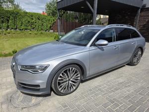 Grey Audi A6 Allroad 2016 in Vilnius, with an engine capacity of 3.00 L and mileage of 225 thousand km for 15600 €, photo 4 on AUTOMOTO.COM.LV