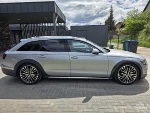 Grey Audi A6 Allroad 2016 in Vilnius, with an engine capacity of 3.00 L and mileage of 225 thousand km for 15600 €, photo 5 on AUTOMOTO.COM.LV