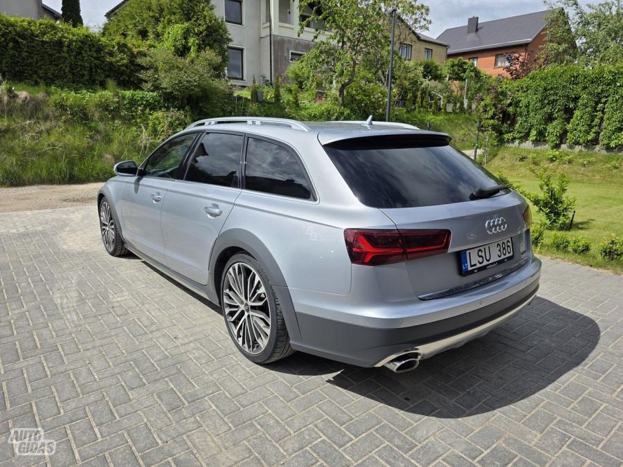 Grey Audi A6 Allroad 2016 in Vilnius, with an engine capacity of 3.00 L and mileage of 225 thousand km for 15600 €, photo 7 on AUTOMOTO.COM.LV
