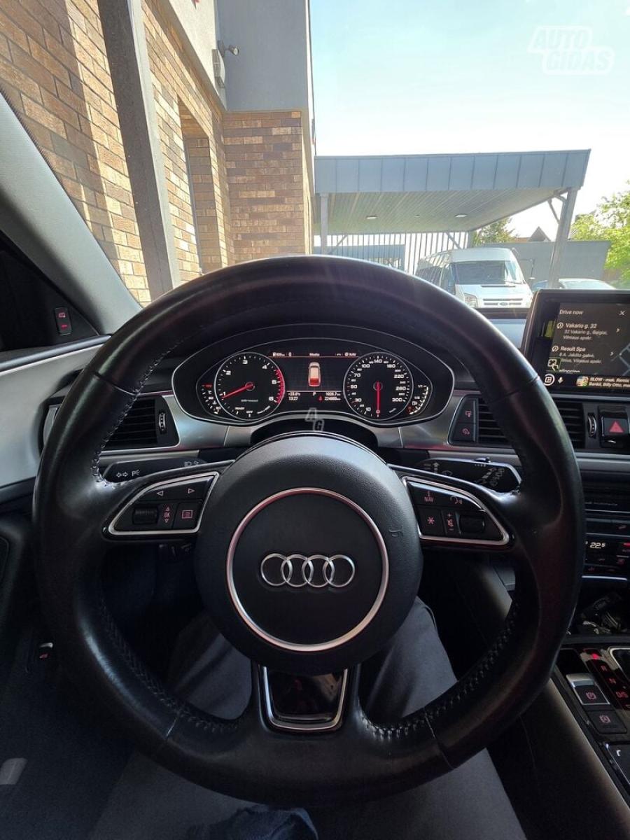 Grey Audi A6 Allroad 2016 in Vilnius, with an engine capacity of 3.00 L and mileage of 225 thousand km for 15600 €, photo 19 on AUTOMOTO.COM.LV