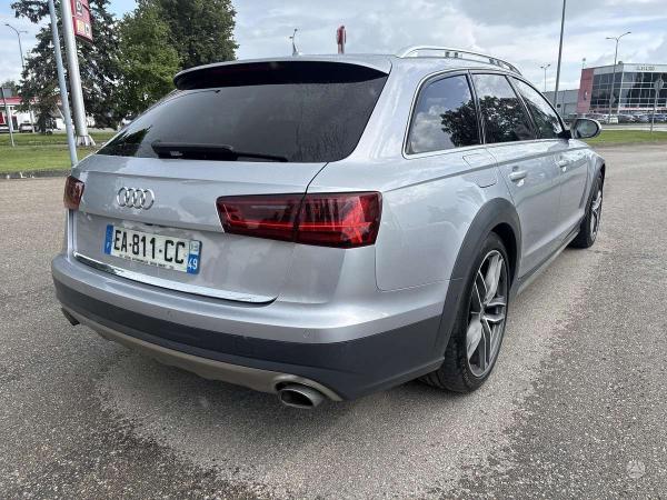 Grey Audi A6 Allroad 2016 in Taurage, with an engine capacity of 2.97 L and mileage of 250 thousand km for 12900 €, photo 5 on AUTOMOTO.COM.LV