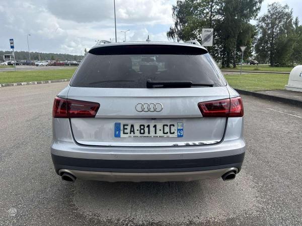 Grey Audi A6 Allroad 2016 in Taurage, with an engine capacity of 2.97 L and mileage of 250 thousand km for 12900 €, photo 8 on AUTOMOTO.COM.LV