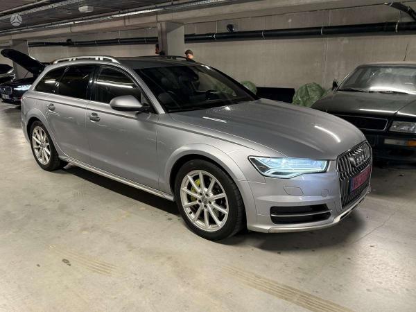 Pelēks Audi A6 Allroad 2016 Utena, ar dzinēja tilpumu 2.97 L un nobraukumu 280 tūkst. km par 12999 €, foto 5 vietnē AUTOMOTO.COM.LV