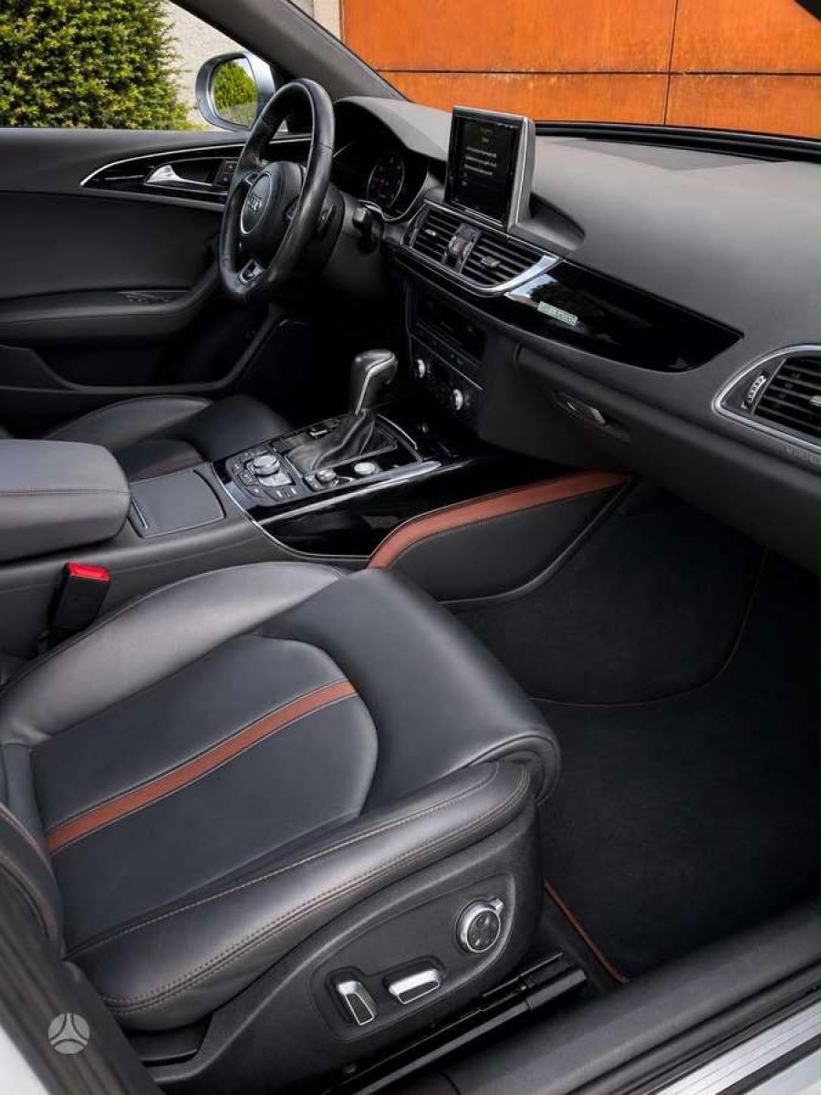 Grey Audi A6 Allroad 2016 in Utena, with an engine capacity of 2.97 L and mileage of 280 thousand km for 12999 €, photo 18 on AUTOMOTO.COM.LV