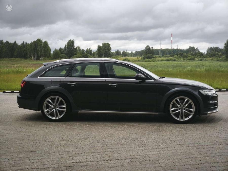 Grey Audi A6 Allroad 2017 in Siauliai, with an engine capacity of 3.00 L and mileage of 271 thousand km for 15900 €, photo 8 on AUTOMOTO.COM.LV