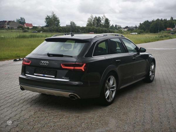 Grey Audi A6 Allroad 2017 in Siauliai, with an engine capacity of 3.00 L and mileage of 271 thousand km for 15900 €, photo 8 on AUTOMOTO.COM.LV