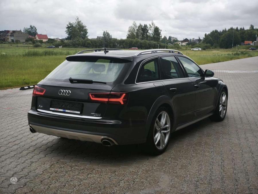 Grey Audi A6 Allroad 2017 in Siauliai, with an engine capacity of 3.00 L and mileage of 271 thousand km for 15900 €, photo 9 on AUTOMOTO.COM.LV