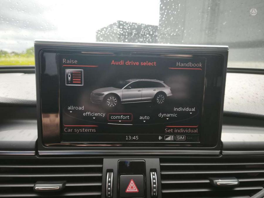 Grey Audi A6 Allroad 2017 in Siauliai, with an engine capacity of 3.00 L and mileage of 271 thousand km for 15900 €, photo 23 on AUTOMOTO.COM.LV