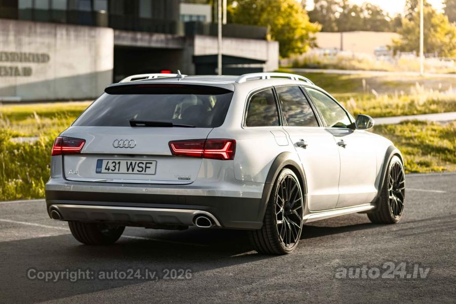 Grey Audi A6 Allroad 2017 in Tallinn, with an engine capacity of 3.00 L and mileage of 185 thousand km for 14900 €, photo 10 on AUTOMOTO.COM.LV