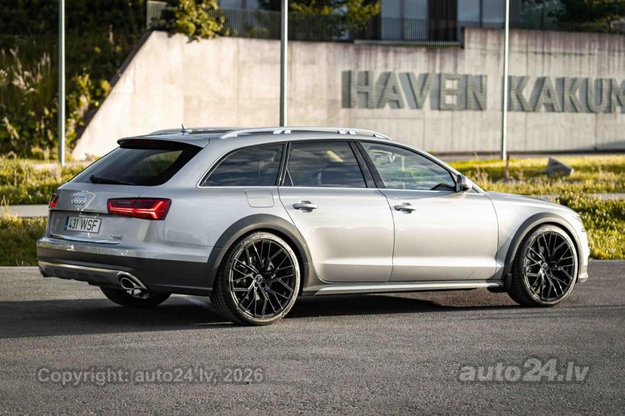 Grey Audi A6 Allroad 2017 in Tallinn, with an engine capacity of 3.00 L and mileage of 185 thousand km for 14900 €, photo 11 on AUTOMOTO.COM.LV