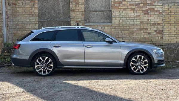 Grey Audi A6 Allroad 2018 in Kupiskis, with an engine capacity of 3.00 L and mileage of 291 thousand km for 16350 €, photo 6 on AUTOMOTO.COM.LV