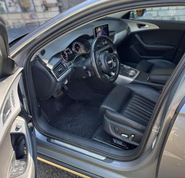 Grey Audi A6 Allroad 2018 in Kupiskis, with an engine capacity of 3.00 L and mileage of 291 thousand km for 16350 €, photo 9 on AUTOMOTO.COM.LV