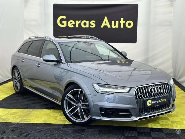 Grey Audi A6 Allroad 2019 in Vilnius, with an engine capacity of 3.00 L and mileage of 350 thousand km for 16790 €, photo 3 on AUTOMOTO.COM.LV