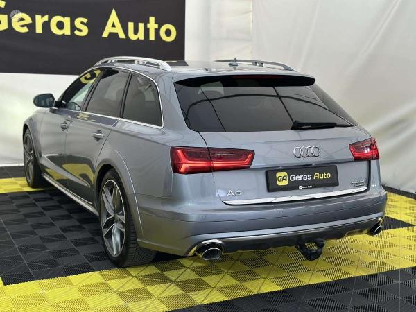 Grey Audi A6 Allroad 2019 in Vilnius, with an engine capacity of 3.00 L and mileage of 350 thousand km for 16790 €, photo 6 on AUTOMOTO.COM.LV