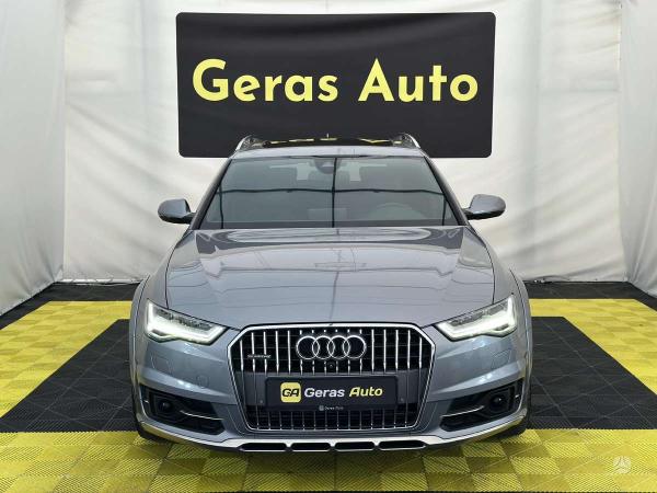 Grey Audi A6 Allroad 2019 in Vilnius, with an engine capacity of 3.00 L and mileage of 350 thousand km for 16790 €, photo 7 on AUTOMOTO.COM.LV
