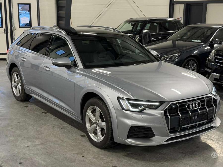Pelēks Audi A6 Allroad 2021 Marijampole, ar dzinēja tilpumu 3.00 L un nobraukumu 144 tūkst. km par 31500 €, foto 2 vietnē AUTOMOTO.COM.LV