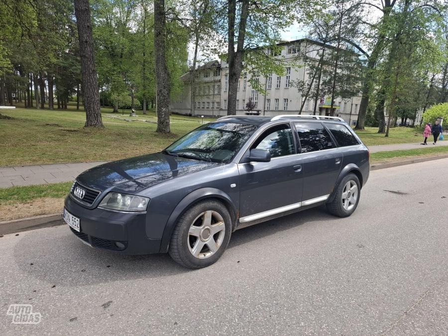 Audi A6 Allroad 2003 in Vilnius, with an engine capacity of 2.50 L and mileage of 369 thousand km for 1290 €, photo 1 on AUTOMOTO.COM.LV