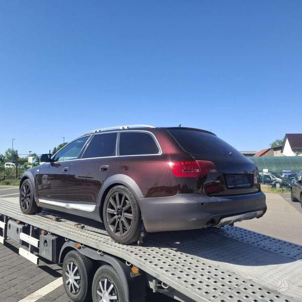 Sarkans Audi A6 Allroad 2007 Viļņa, ar dzinēja tilpumu 2.97 L un nobraukumu 311 tūkst. km par 2750 €, foto 2 vietnē AUTOMOTO.COM.LV