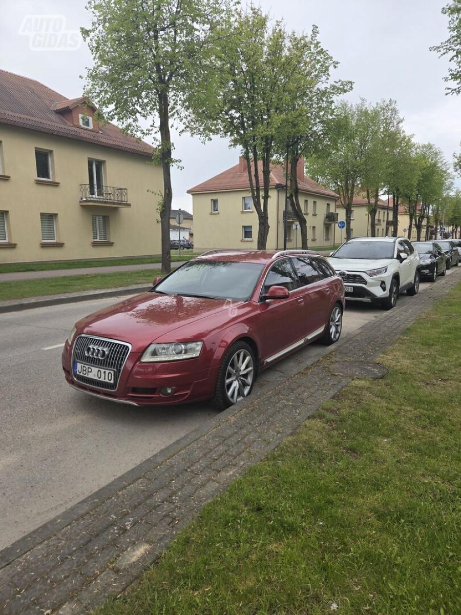 Red Audi A6 Allroad 2011 in Vilnius, with an engine capacity of 3.00 L and mileage of 457 thousand km for 5280 €, photo 1 on AUTOMOTO.COM.LV