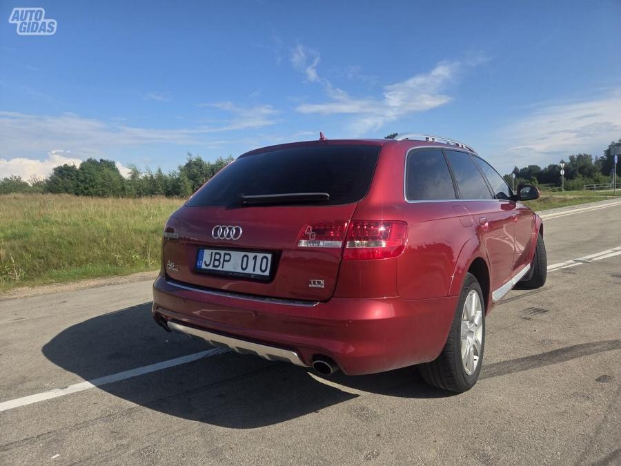 Red Audi A6 Allroad 2011 in Vilnius, with an engine capacity of 3.00 L and mileage of 457 thousand km for 5280 €, photo 7 on AUTOMOTO.COM.LV