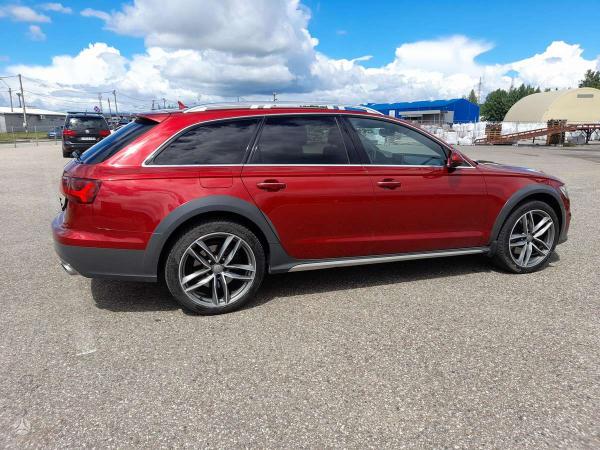 Sarkans Audi A6 Allroad 2016 Kauņa, ar dzinēja tilpumu 3.00 L un nobraukumu 300 tūkst. km par 14500 €, foto 6 vietnē AUTOMOTO.COM.LV