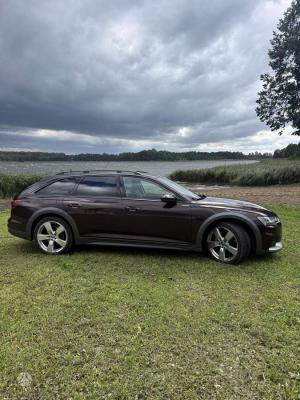 Sarkans Audi A6 Allroad 2018 Alīta, ar dzinēja tilpumu 3.00 L un nobraukumu 165 tūkst. km par 27400 €, foto  vietnē AUTOMOTO.COM.LV