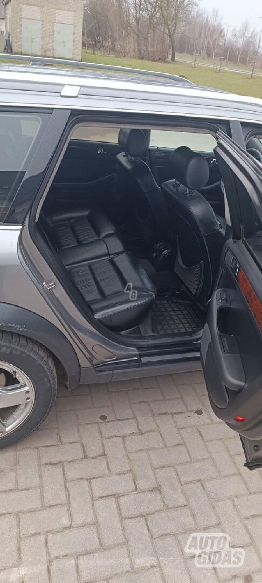 Audi A6 Allroad 2000 in Kretinga, with an engine capacity of 2.50 L and mileage of 349 thousand km for 2550 €, photo 6 on AUTOMOTO.COM.LV