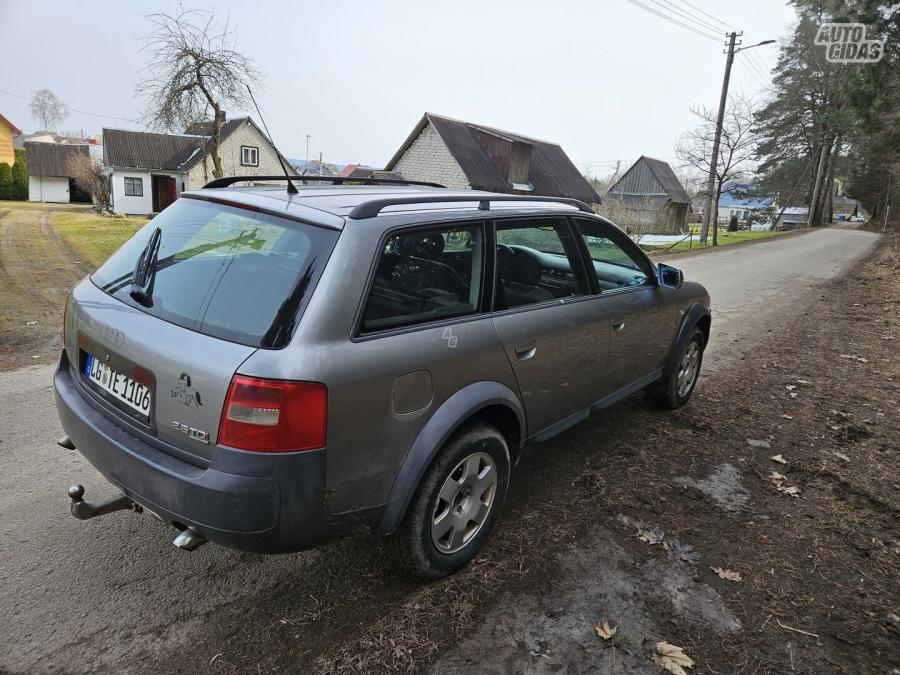 Audi A6 Allroad 2000 in Prienai, with an engine capacity of 2.50 L and mileage of 300 thousand km for 1399 €, photo 12 on AUTOMOTO.COM.LV
