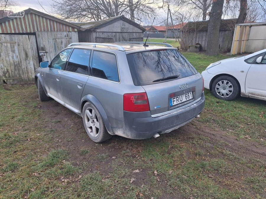 Audi A6 Allroad 2001 Šilalė, ar dzinēja tilpumu 2.50 L un nobraukumu 242 tūkst. km par 1000 €, foto 1 vietnē AUTOMOTO.COM.LV