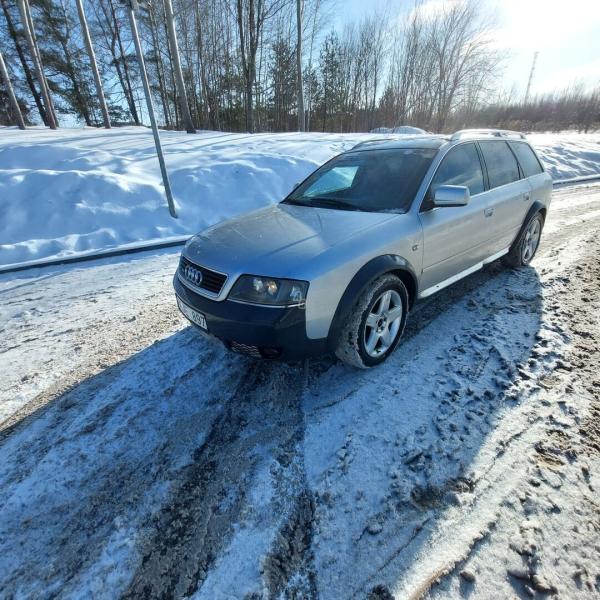 Audi A6 Allroad 2001 in Utena, with an engine capacity of 2.50 L and mileage of 345 thousand km for 1500 €, photo 2 on AUTOMOTO.COM.LV