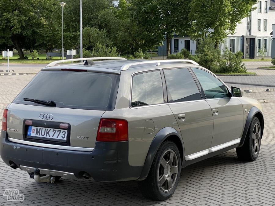 Audi A6 Allroad 2001 Šilutė, ar dzinēja tilpumu 2.70 L un nobraukumu 340 tūkst. km par 1850 €, foto 6 vietnē AUTOMOTO.COM.LV