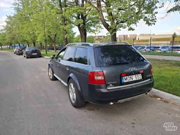 Audi A6 Allroad 2003 in Vilnius, with an engine capacity of 2.50 L and mileage of 368 thousand km for 1390 €, photo 10 on AUTOMOTO.COM.LV