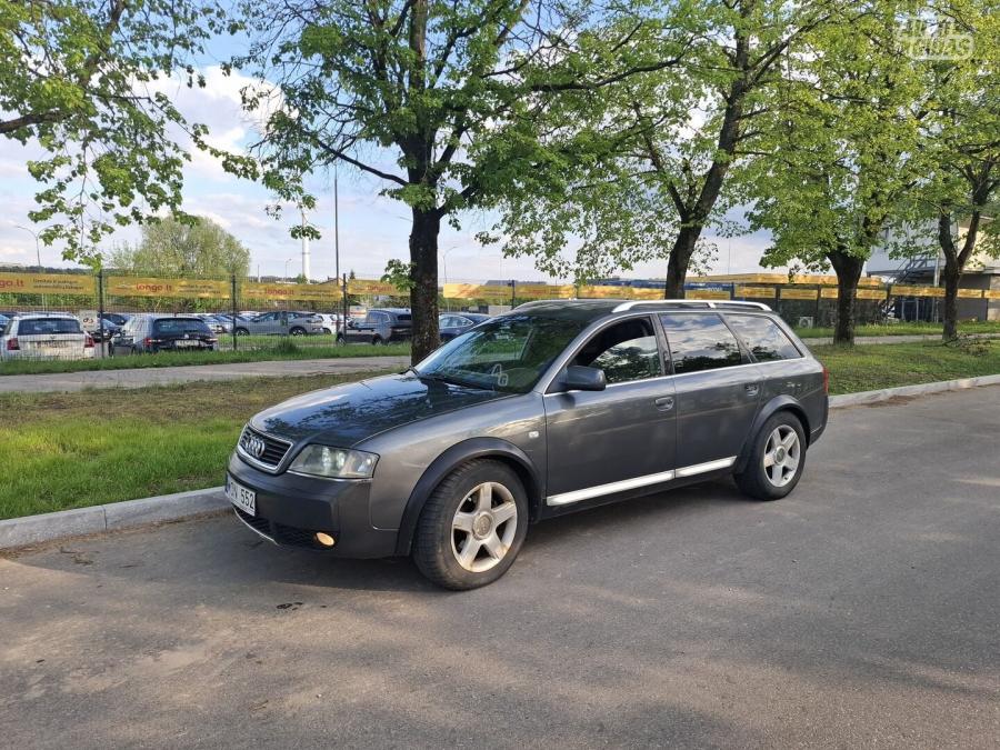 Audi A6 Allroad 2003 Viļņa, ar dzinēja tilpumu 2.50 L un nobraukumu 369 tūkst. km par 1390 €, foto 1 vietnē AUTOMOTO.COM.LV