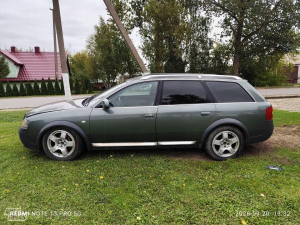 Audi A6 Allroad 2003 Panevēža vietnē Audi A6 Allroad 2003 Panevēža, ar dzinēja tilpumu 2.50 L un nobraukumu 339 tūkst. km par 1150 €, foto 4 vietnē AUTOMOTO.COM.LV