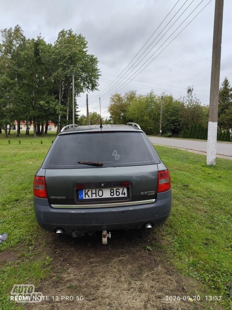 Audi A6 Allroad 2003 Panevēža, ar dzinēja tilpumu 2.50 L un nobraukumu 339 tūkst. km par 1150 €, foto 5 vietnē AUTOMOTO.COM.LV
