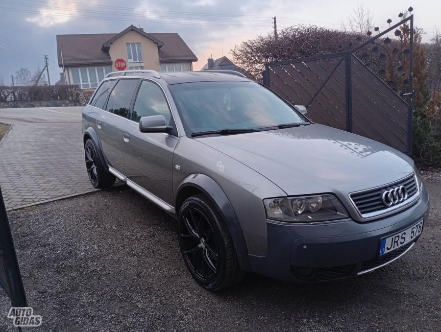Audi A6 Allroad 2004 Telšiai, ar dzinēja tilpumu 2.50 L un nobraukumu 320 tūkst. km par 2850 €, foto 1 vietnē AUTOMOTO.COM.LV