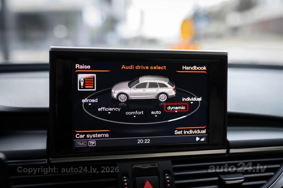 Audi A6 Allroad 2013 in Tallinn, with an engine capacity of 3.00 L and mileage of 335 thousand km for 16990 €, photo 16 on AUTOMOTO.COM.LV